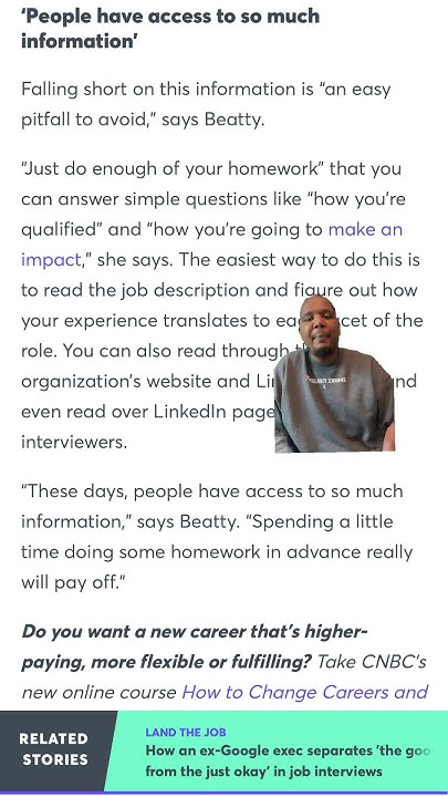 The biggest job interview red flag | How to avoid common interview mistakes - YouTube