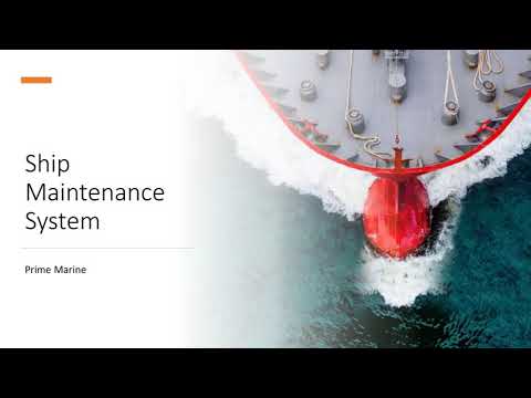 Ship Management software | Planned Maintenance System world Wide - YouTube