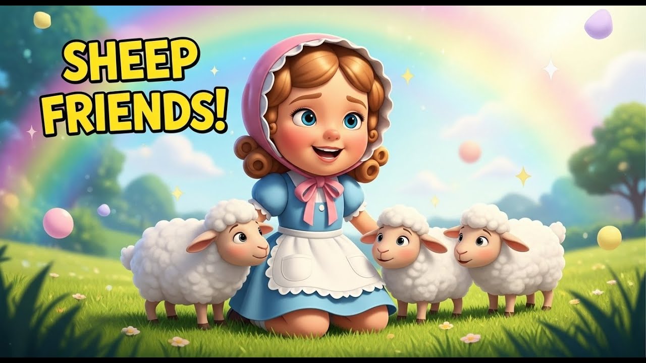 Little Bo-Peep Kids Rhyme | Soothing Story Animation for Bedtime ...