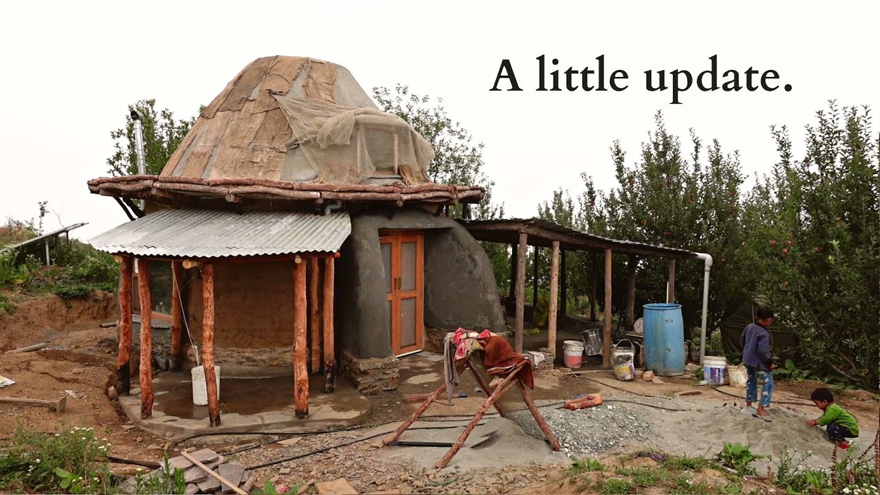 HECTIC FARM LIFE | Many new animals | Building of earthbag dome, shed ...