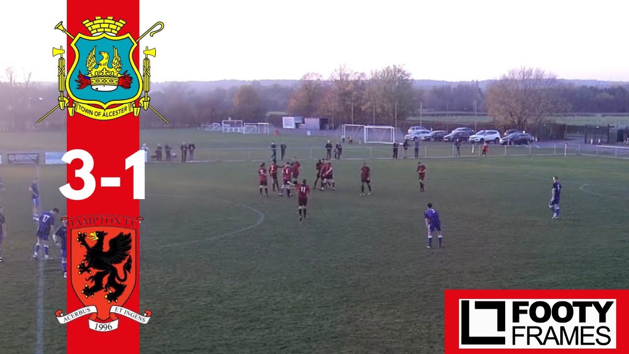 MFL | Alcester Town 3-1 Hampton FC - YouTube