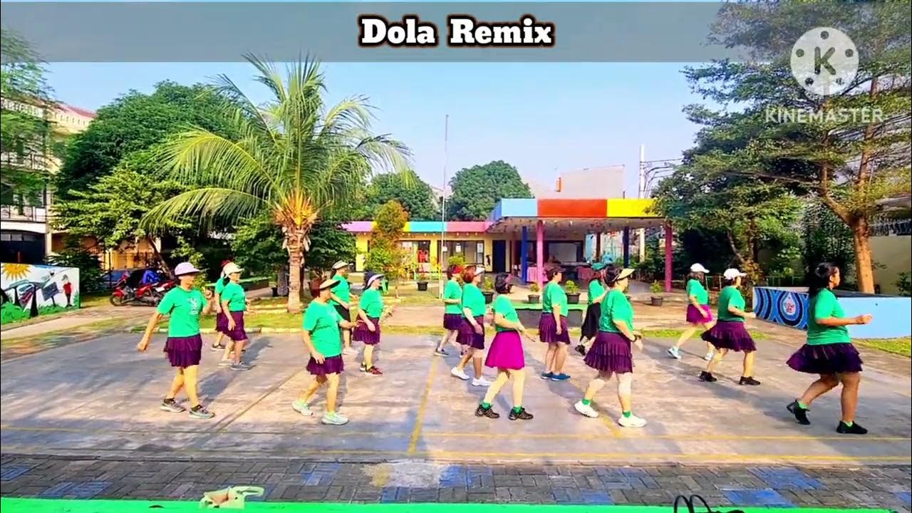 Dola Remix - Line Dance || Demo || Beauty LD Queen T.Ratu || Mei2 LD Class - YouTube
