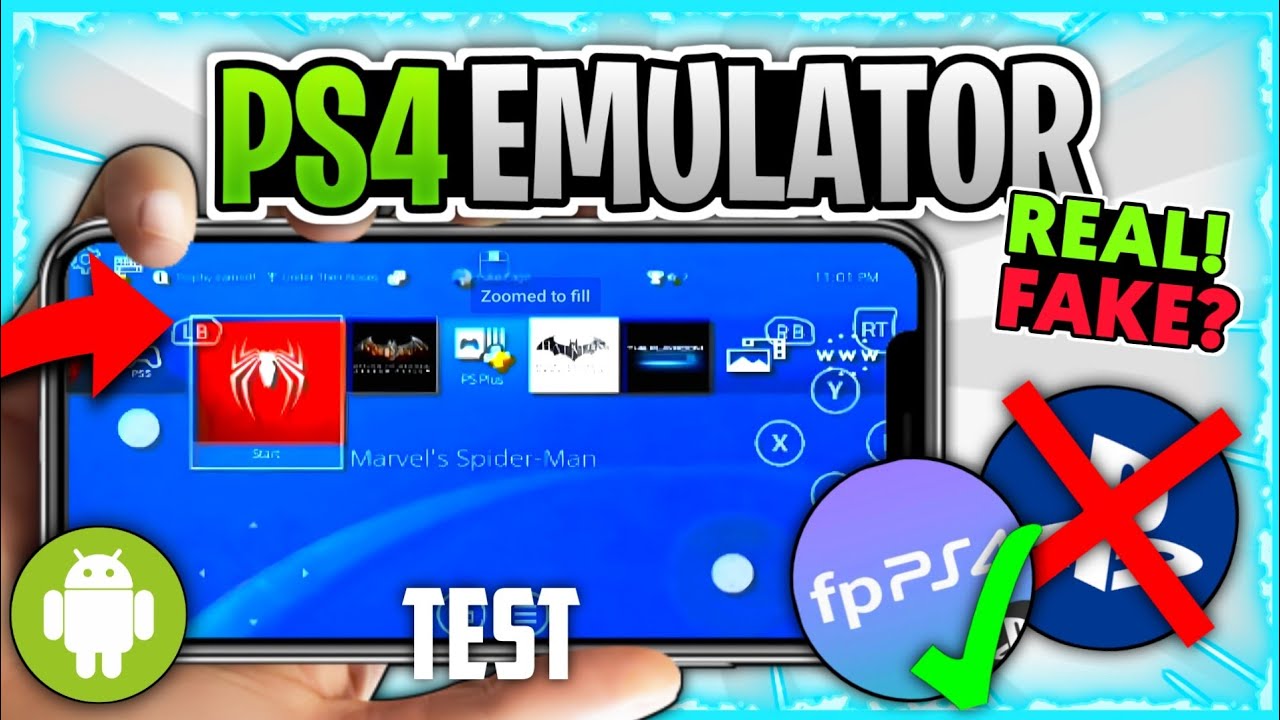 NEW 🔥PS4 EMULATOR TEST ON ANDORID | FPPS4 - REAL? - YouTube