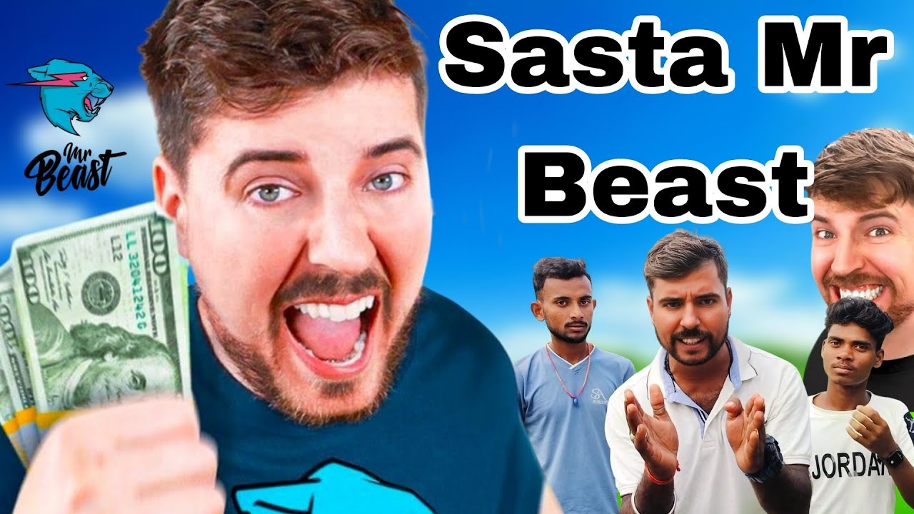 Sasta mr Beast || Funny Comedy Video 😃 - YouTube