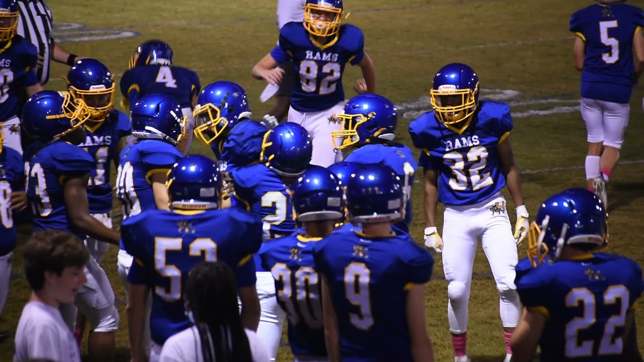 Rams Football - Highland School of Technology vs Cherryville - October ...
