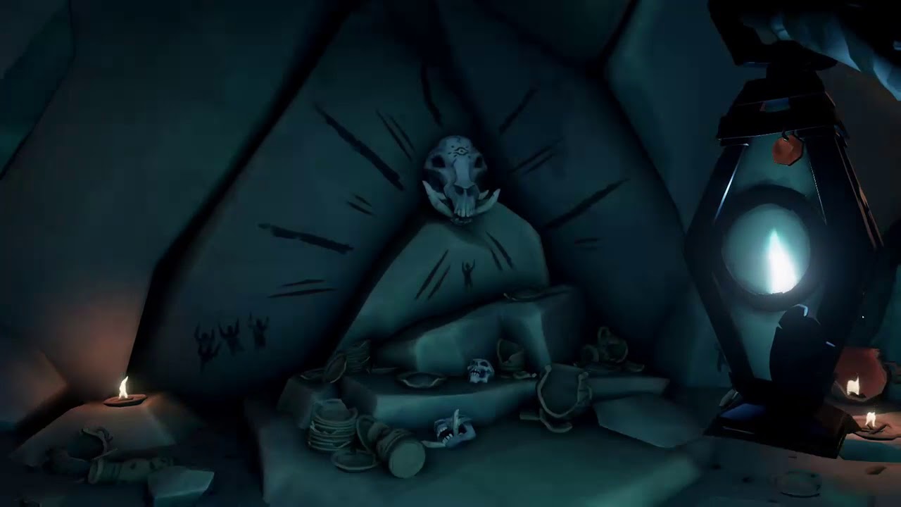 Sea of Thieves: Devil's Ridge: Find the Cursed Boar Shrine - YouTube