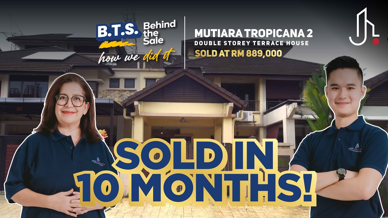 Sold in 10 months! ft. a Double Storey Terrace House in Mutiara Tropicana 2 | Jdot Property ...