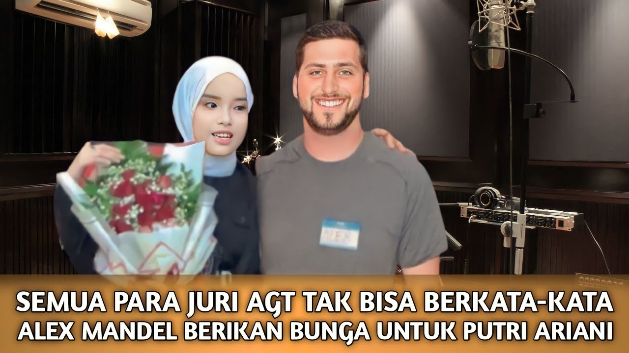 Sumpah Romantis banget!! Alex Mandel Berikan Bunga Untuk Putri Ariani Saat diundang ke rumahnya ...