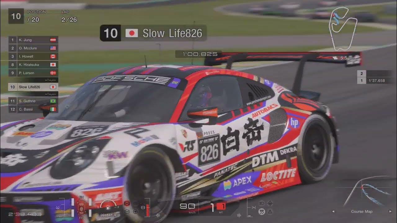 GT7 Gr3 Autódromo José Carlos Pace Interlagos AI Race 26周グランツーリスモ 7_20230402153552 - YouTube