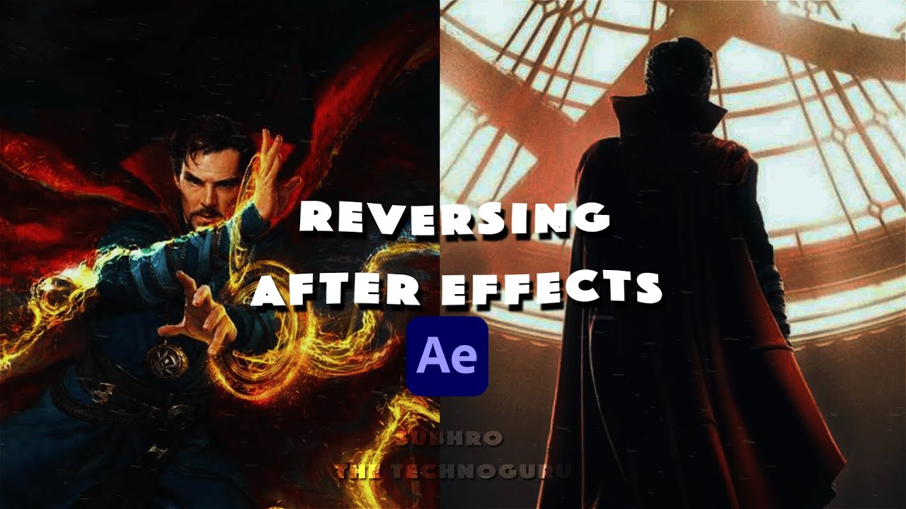how to reverse ; after effects - YouTube