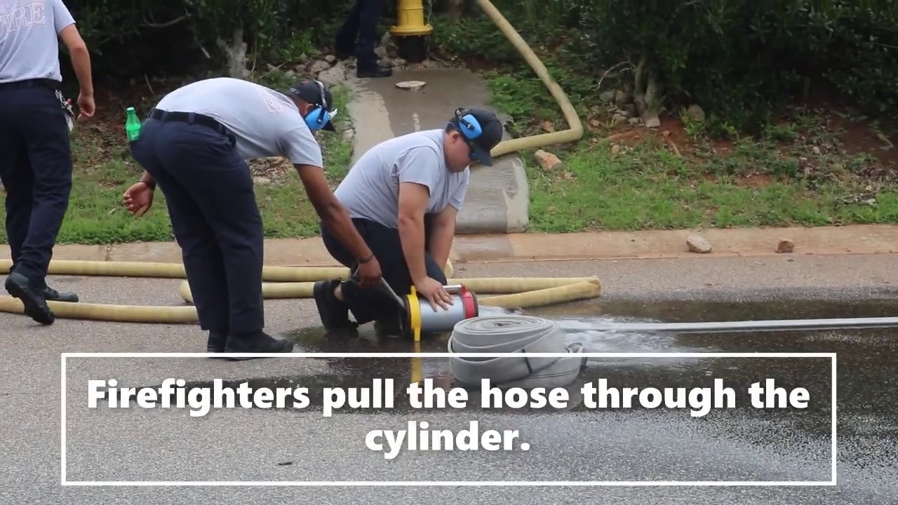 Hose Washer - Hickory Fire Department - YouTube