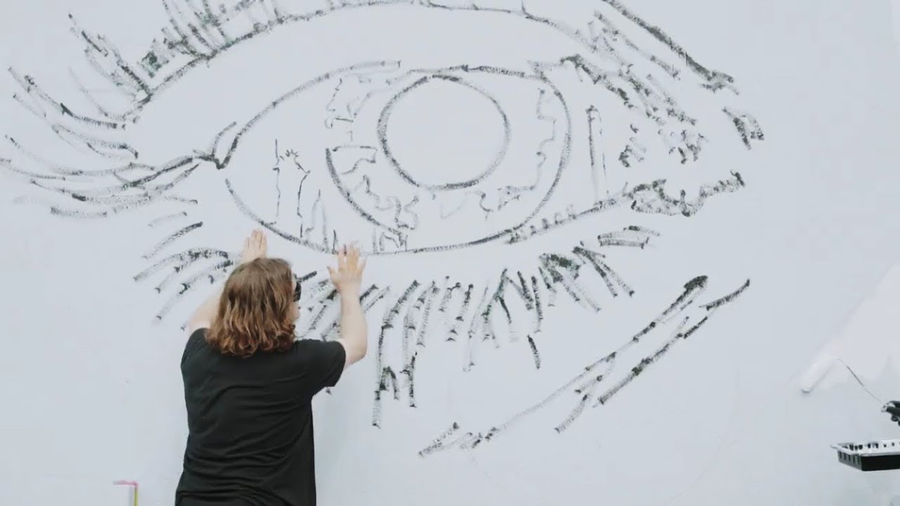First Ever Street Art Mural by Blind Artist - World Sight Day 2017 ...