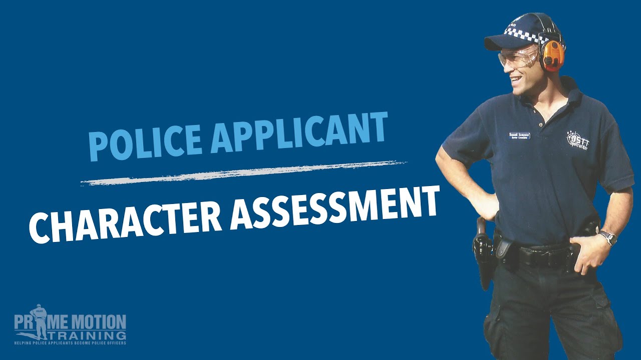 Police Will Assess Your Character. Take This Action Step! - YouTube