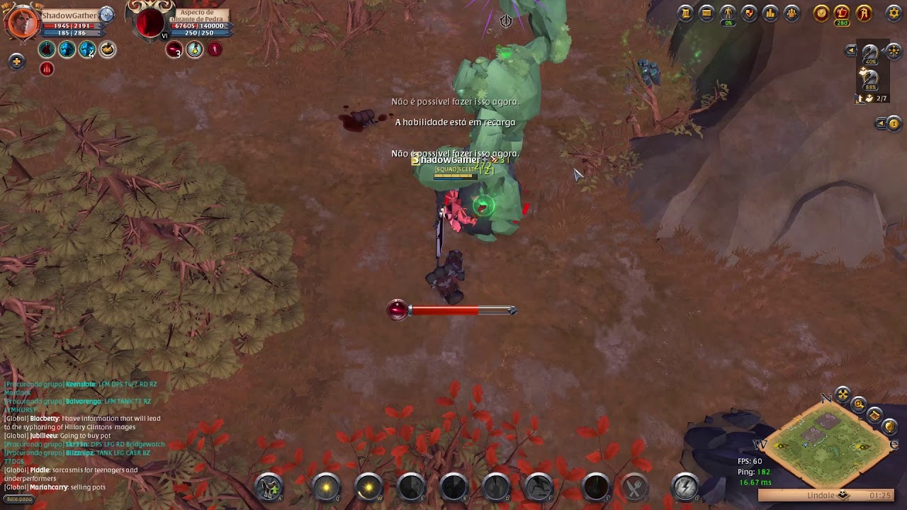 Albion Online Solo Stone Aspect - YouTube