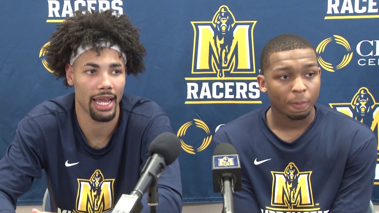 Racers Basketball | Tevin Brown and DaQuan Smith Postgame Press ...