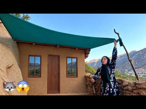 Mother Covers Her Mountain Cabin Yard to Keep Wild Animals Out Is It Strong Enough?
