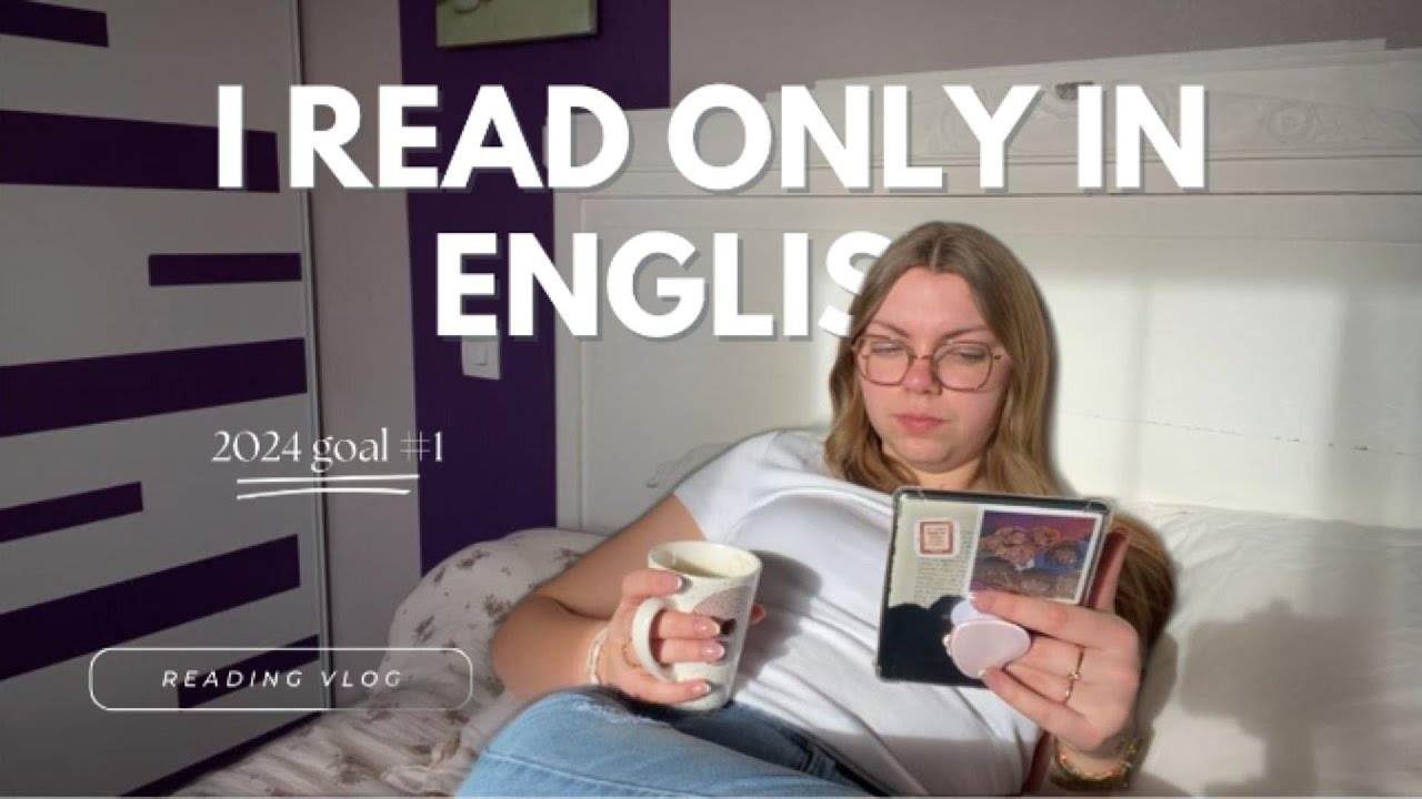 I try to read only in english for a month - YouTube