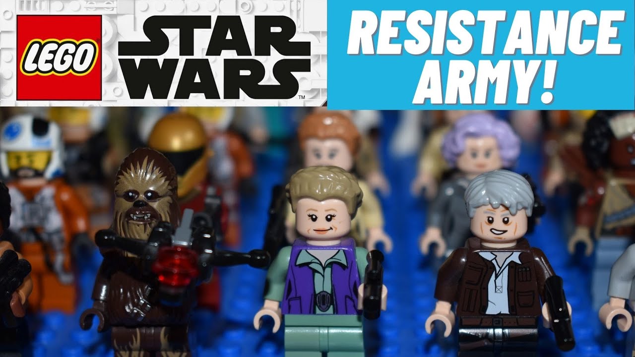 My ENTIRE LEGO Star Wars Summer 2021 RESISTANCE ARMY! - YouTube