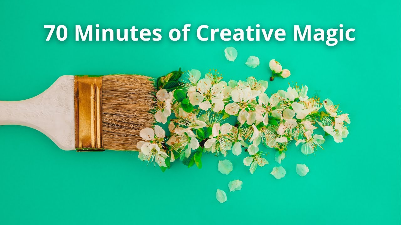 70 Minutes of Creative Magic: Unusual Art Techniques with Everyday ...