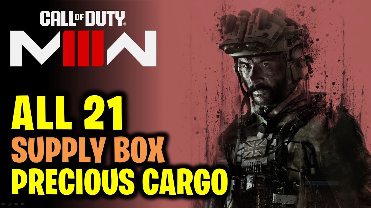 Precious Cargo: All 21 Weapons & Items Locations | Supply Box ...
