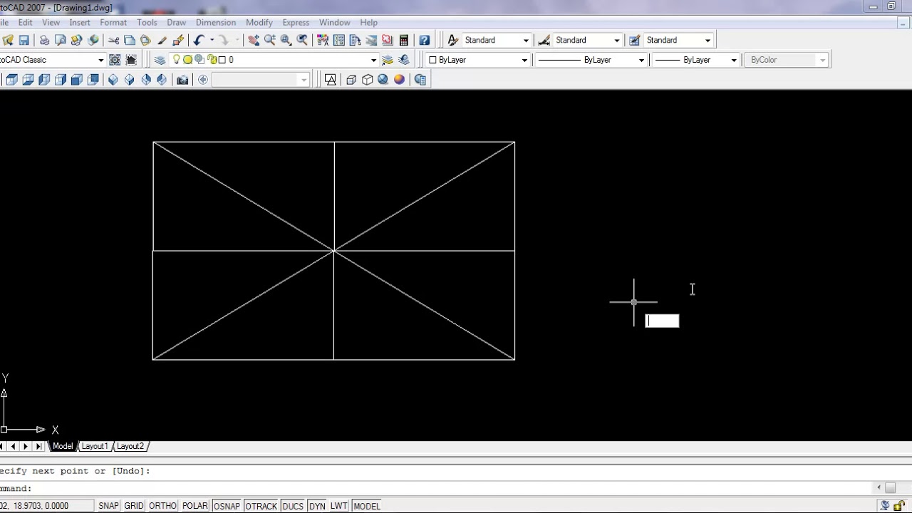 AutoCad tools learning 1st video - YouTube