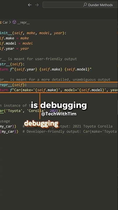 Repr vs Str functions in Python - YouTube