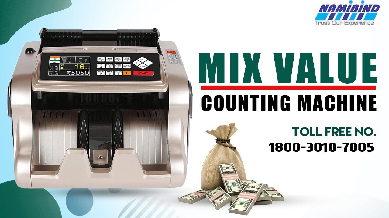 Mix Value Counting Machine | Namibind | 📲 +91 8700693170 - YouTube
