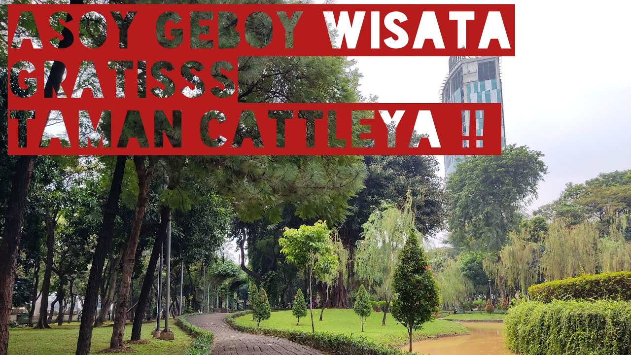 Taman Cattleya Jakarta Rekomendasi Liburan Bersama Keluarga Gratiss‼️ # ...