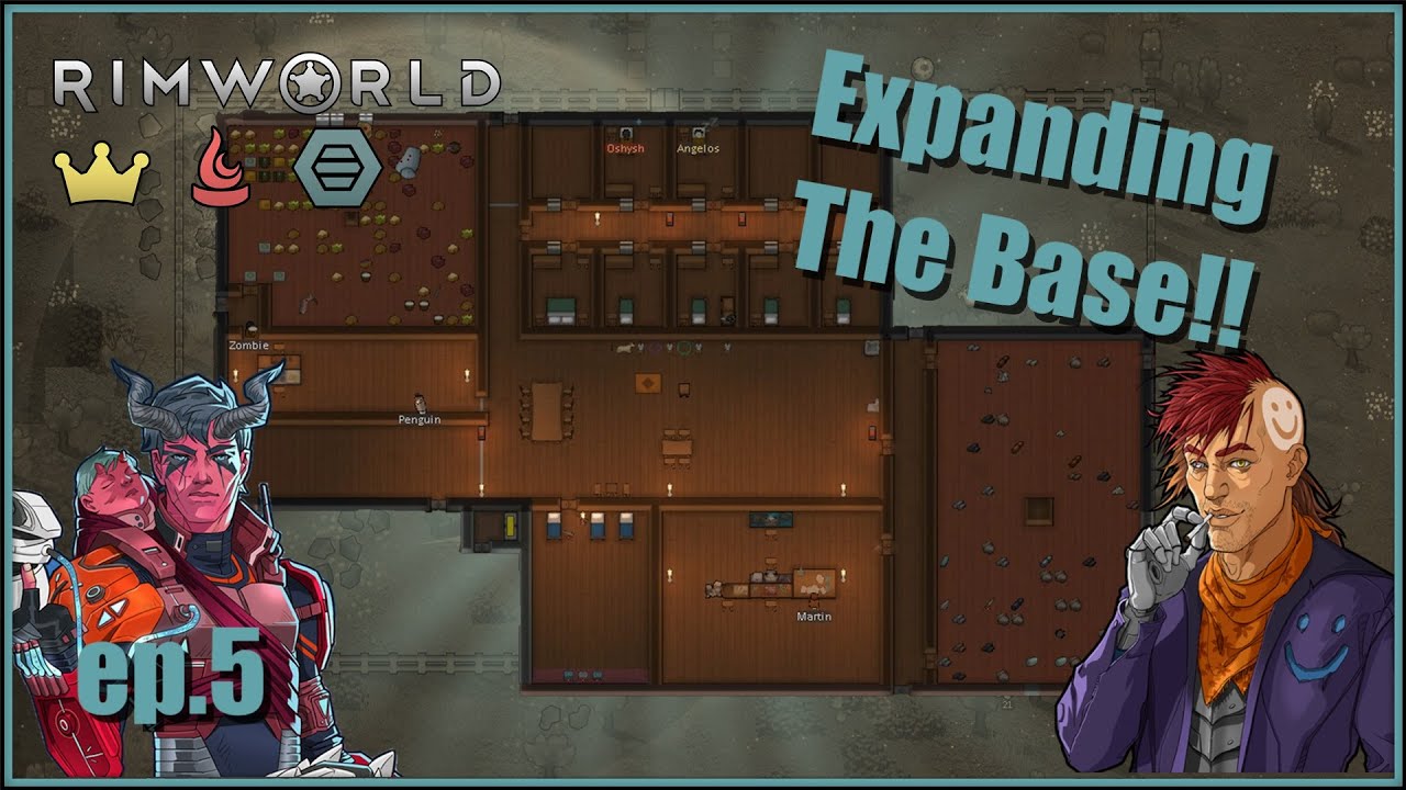 The Base Grows - Rimworld Biotech ep5 - YouTube