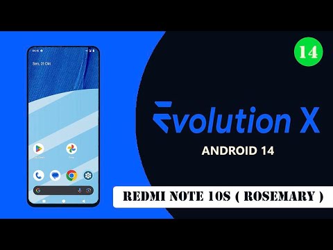 TUTORIAL FLASH CUSTOM ROM EVOLUTION X V9.7 ( ANDROID 14 ) - REDMI NOTE ...