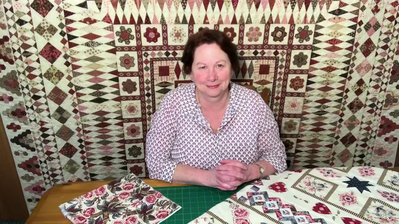 Réaliser le Quilt Mystère "Bathwick", Block #5 de Karen Styles - YouTube
