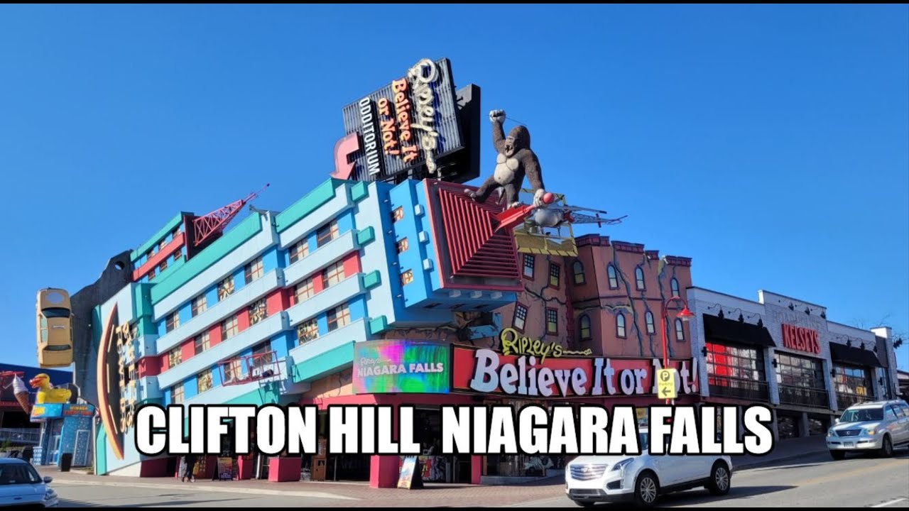 [4K] 🇨🇦 Clifton Street of Fun at the Niagara Falls Walking Tour ...