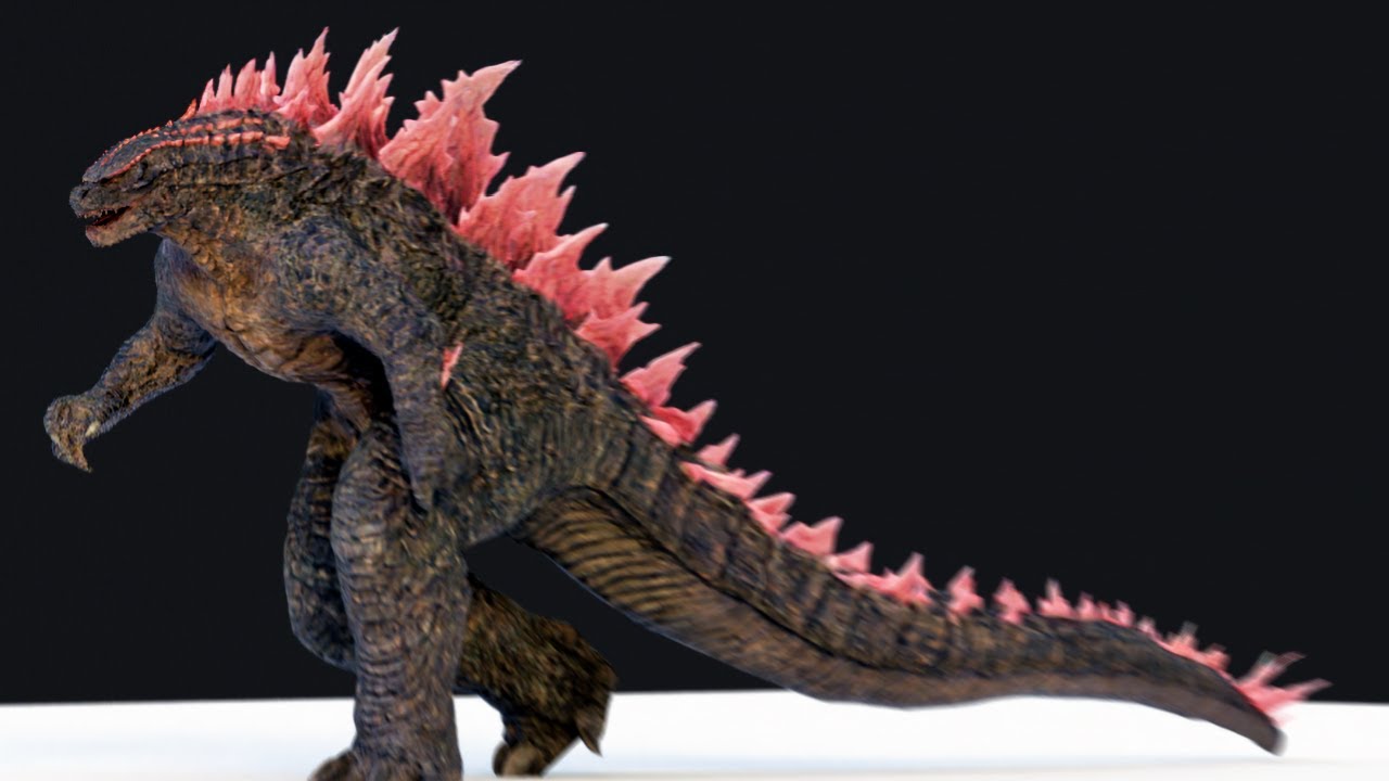 Evolved Godzilla Run Cycle (2014 Style) - YouTube