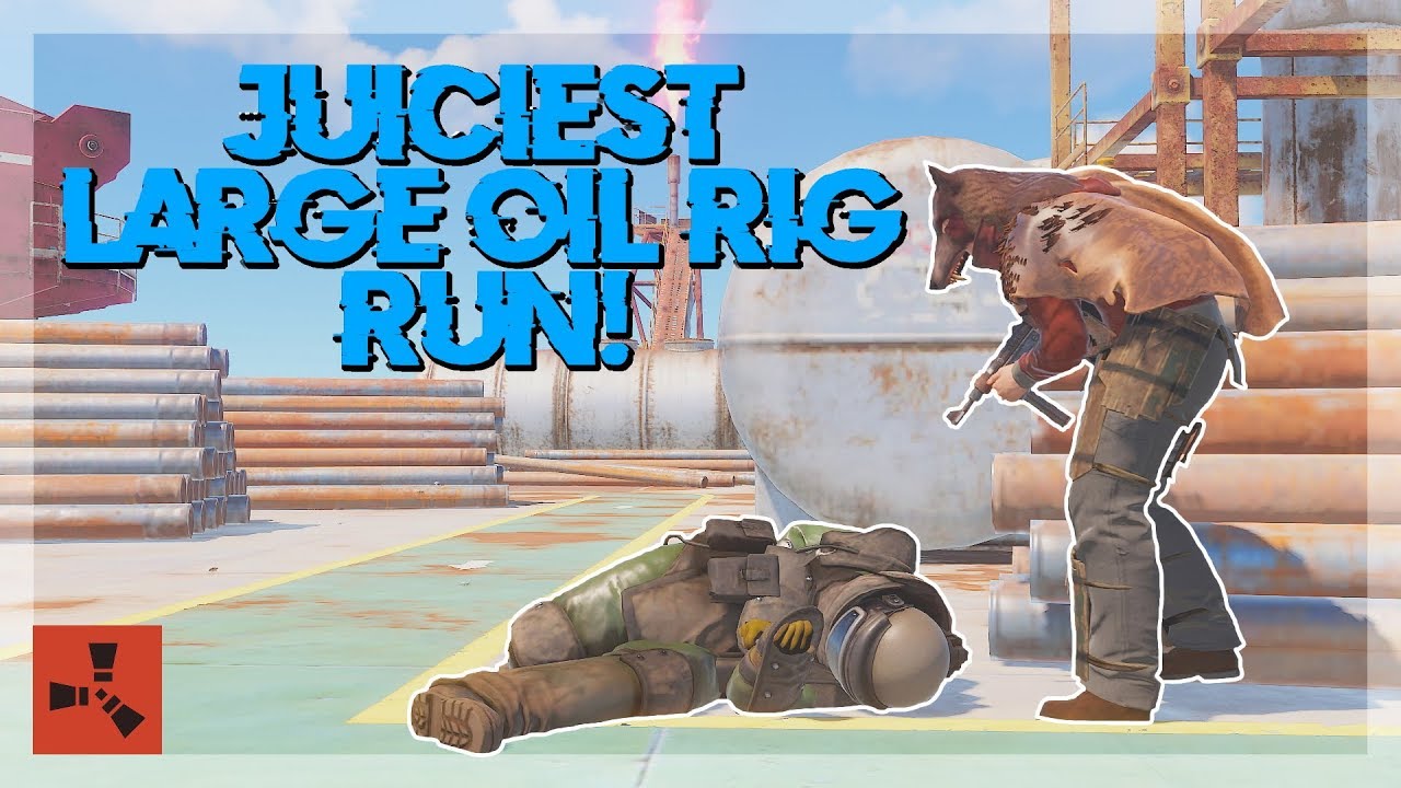 THE RICHEST LARGE OIL RIG RUN! - (SOLO VANILLA RUST #1 S11) - YouTube