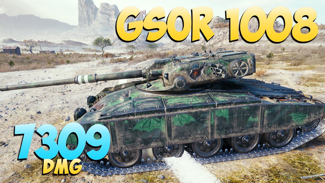 GSOR 1008 - 5 Kills 7.3K DMG - Victorious! - World Of Tanks - YouTube