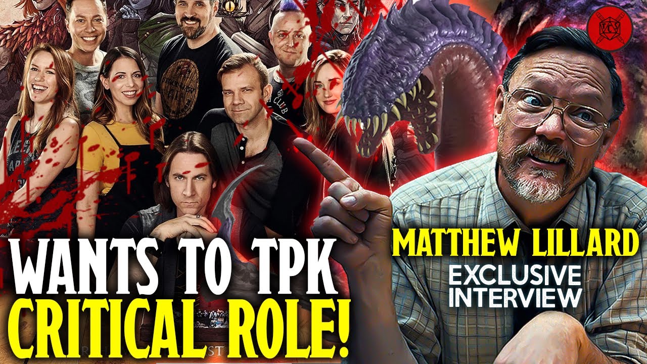 Matthew Lillard Wants To PARTY WIPE Critical Role! (On His New D&D ...