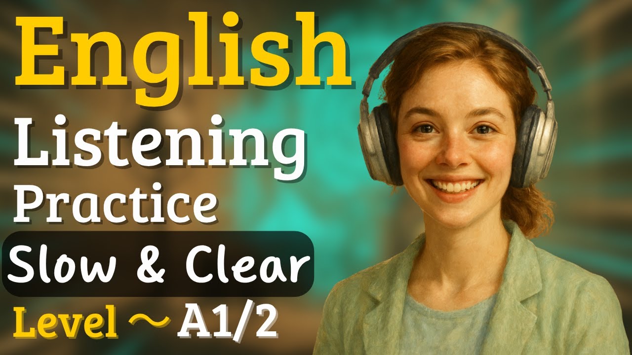 A1–A2 English Listening Practice for Beginners | Stop Feeling Behind in ...