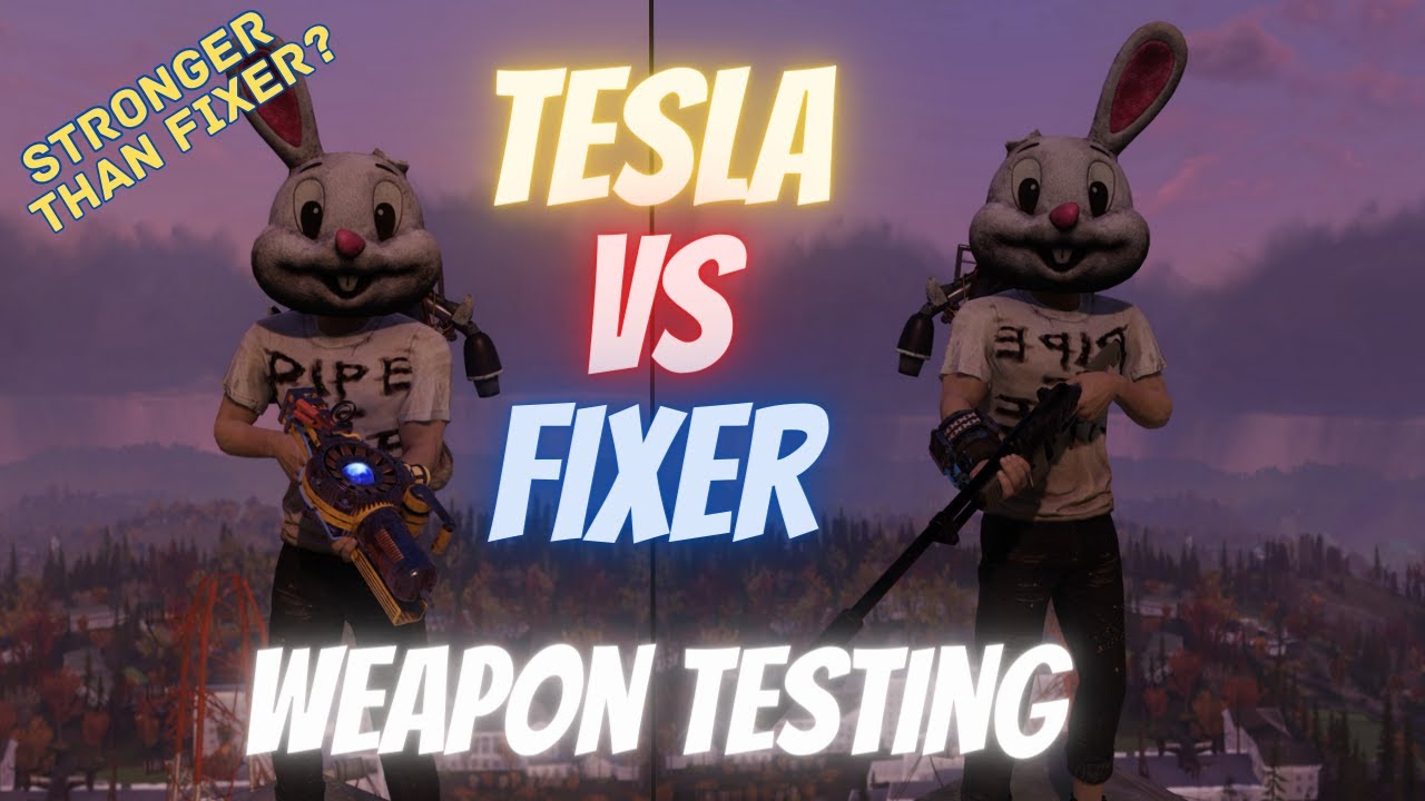 Fallout 76 OP Tesla Rifle vs The Fixer | Weapon Testing Season 15 - YouTube