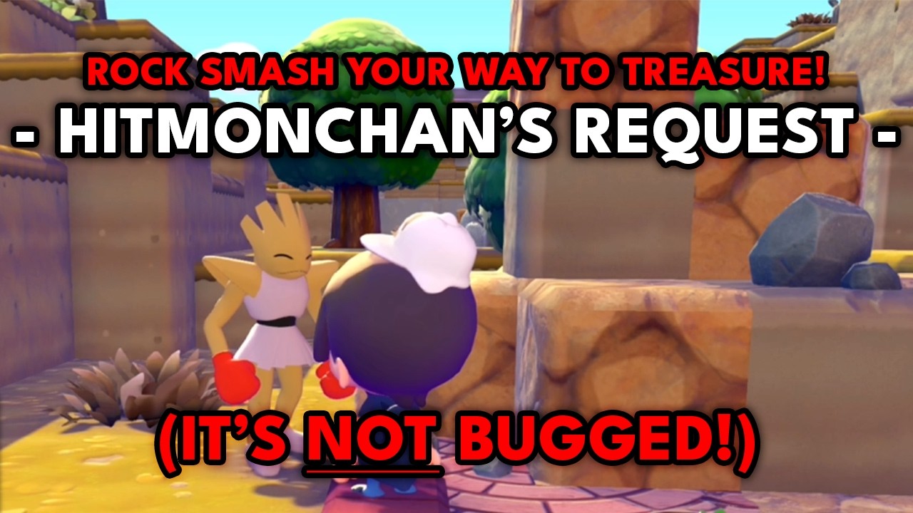How to Complete Hitmonchan's Rock Pile Request | Pokémon Pokopia - YouTube