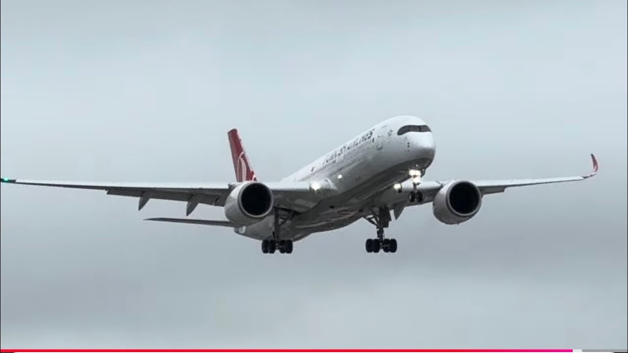 Turkish A350-941, Emirates & Qatar A380-861 @ Etihad B777-300 YSSY ...