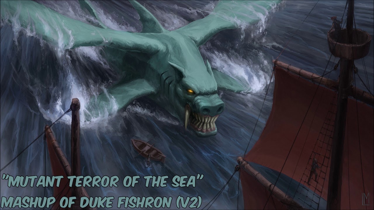 "Mutant Terror of the Sea" - Mashup of Duke Fishron (V2) - YouTube