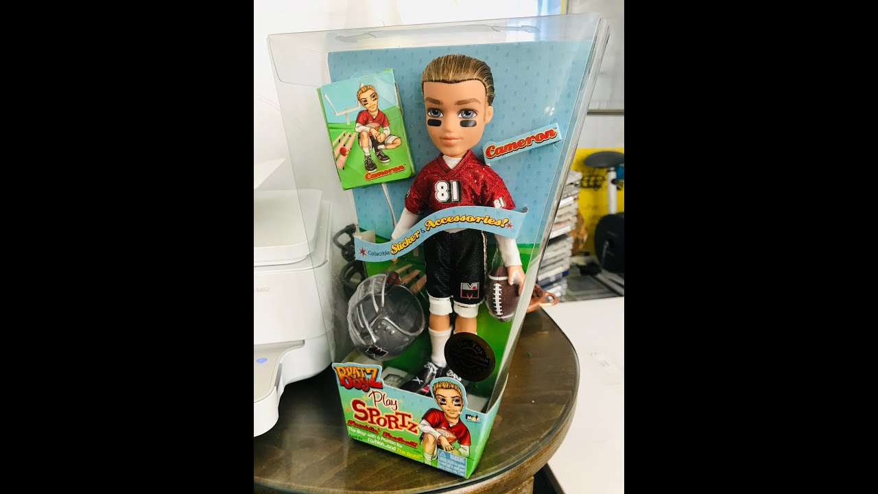 The Bratz Boyz Cameron Play Sportz Collection 1st Edition Fumblin ...