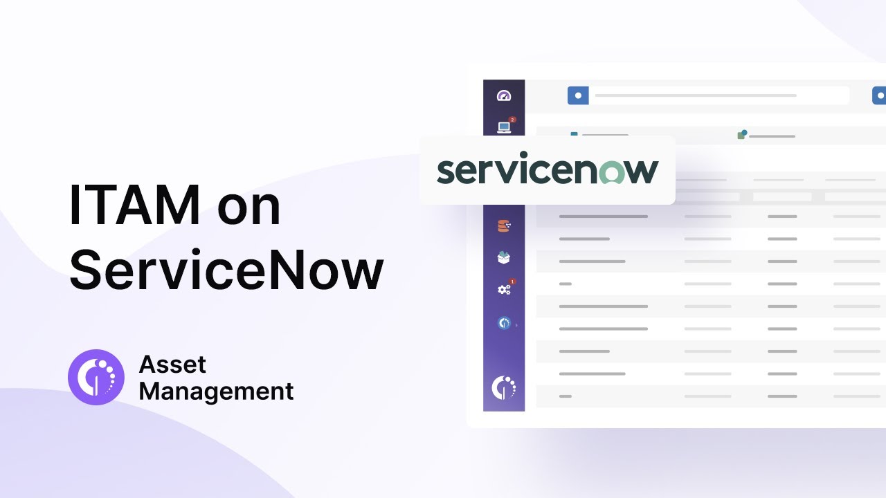 ITAM on ServiceNow With InvGate Asset Management - YouTube