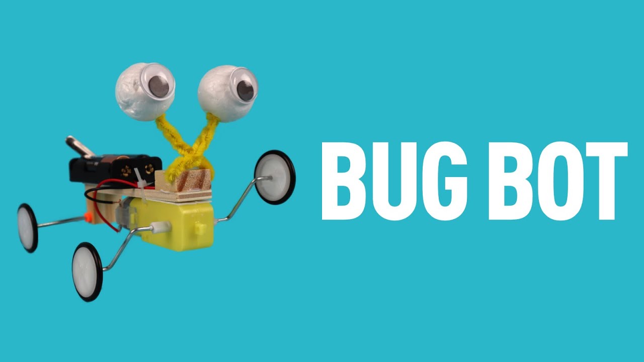 How to make a motor robot | Bug Bot | Monthly STEM & DIY Subscription ...