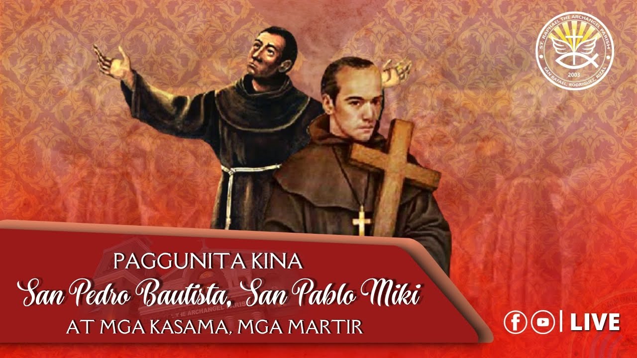 Paggunita kina San Pedro Bautista, San Pablo Miki at mga kasama, mga ...
