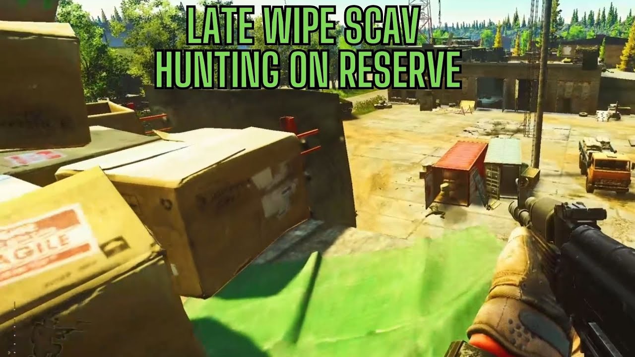 Reserve Scav Hunting - YouTube