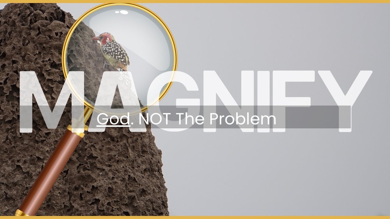 Magnify Gods love, not the problem! #motivation, #inspiriation, #moses ...