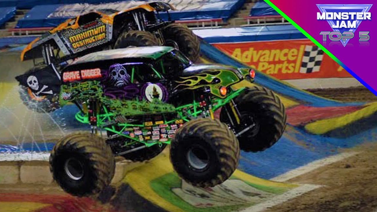 Monster Jam Top 5 Most Iconic Moments - YouTube