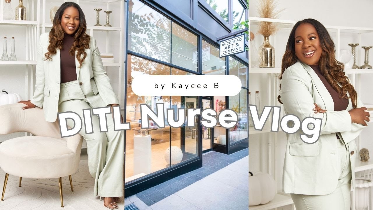 CEO Nurse Vlog | My First Event as an IV HYDRATION NURSE | KayceeB ...