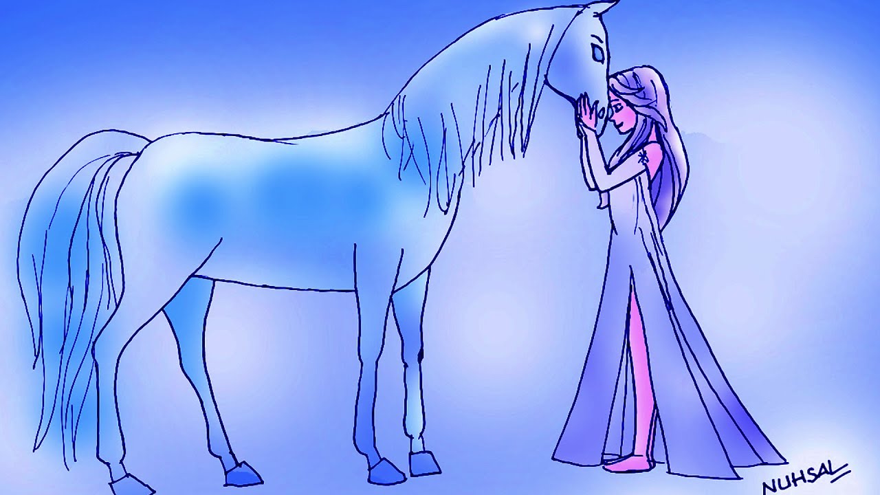 ELSA ÇİZİMİ - KARLAR ÜLKESİ (FROZEN) ELSA DRAWING - YouTube